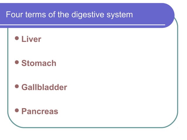 The digestive system | PPT