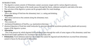 The digestive system, structure, functions and their disorders.pdf