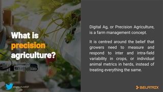The digital agriculture revolution | PPT