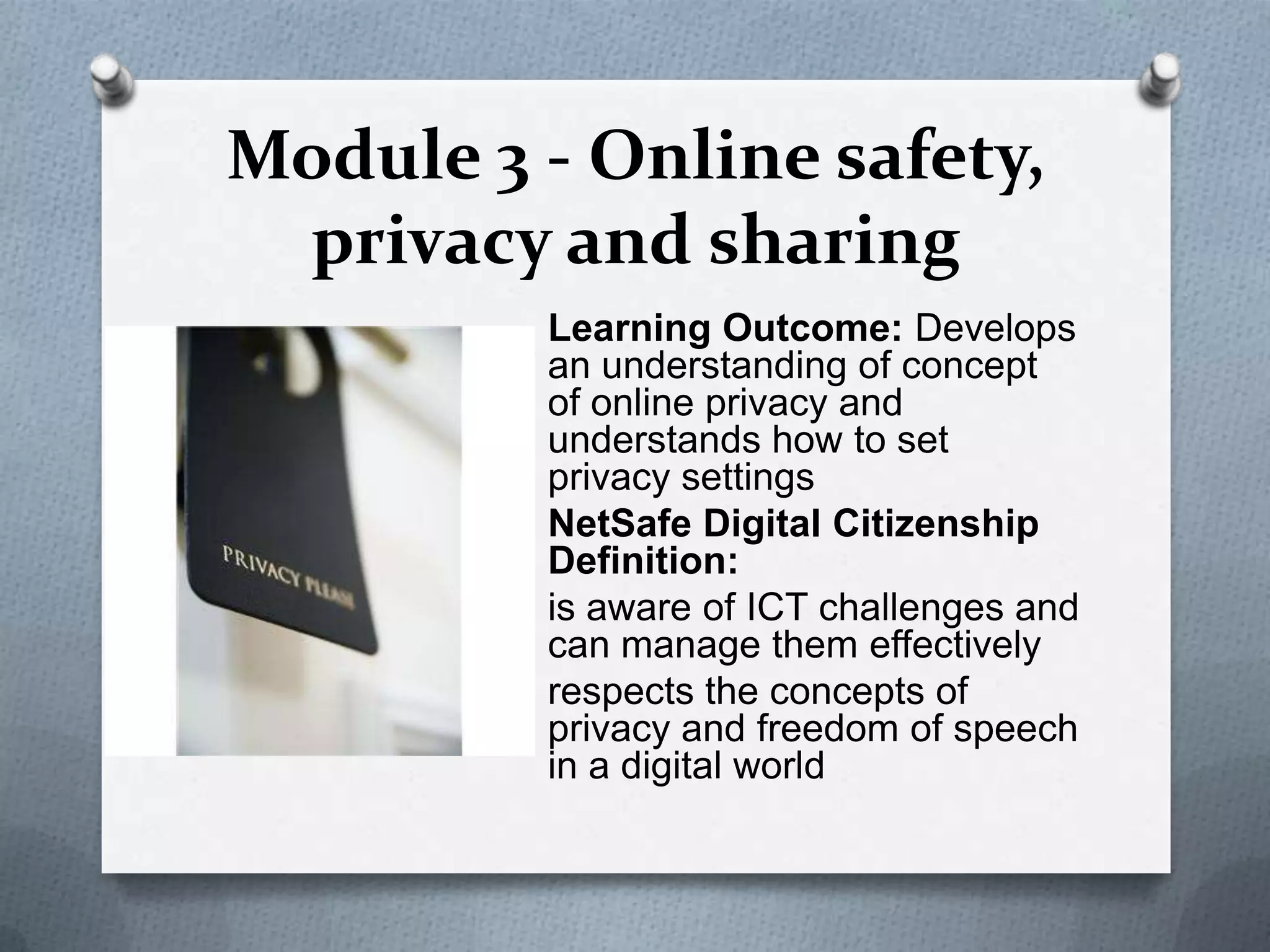 The Digital Citizenship Project KnowledgeNet Presentation | PPTX