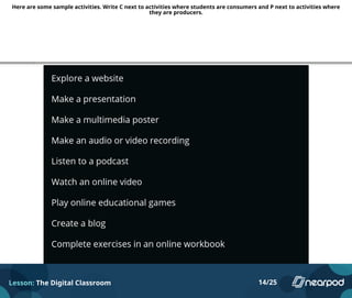 The digital classroom | PPT