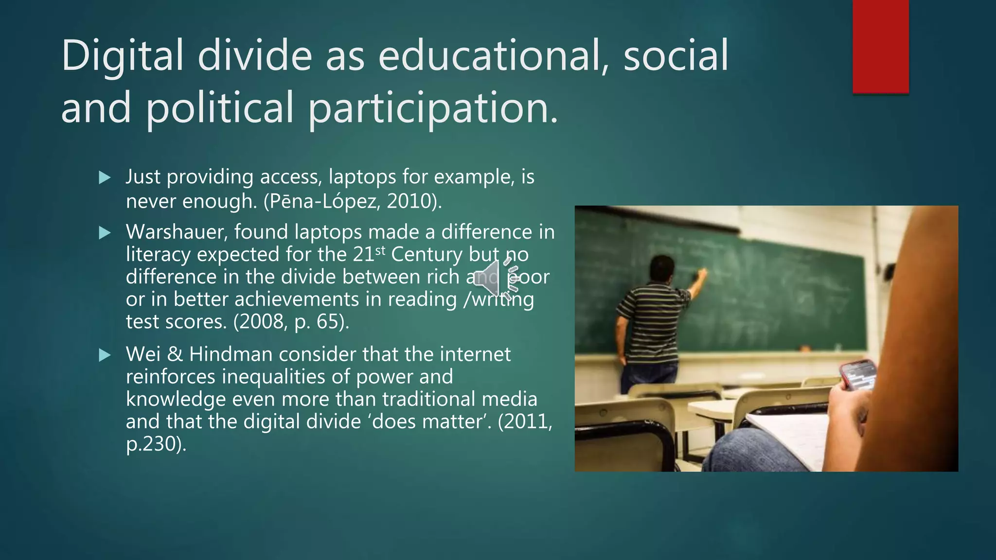 The digital divide | PPT
