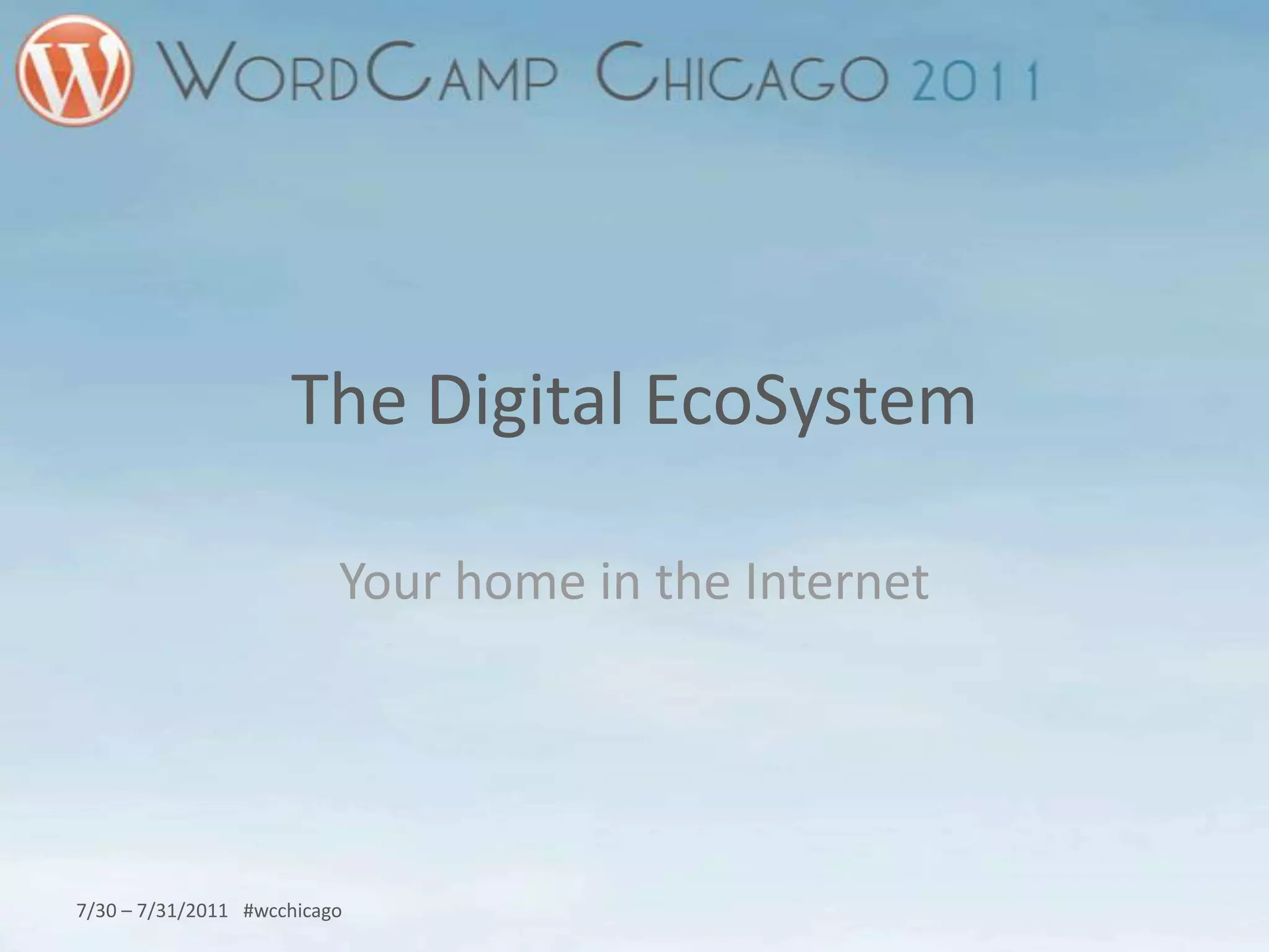 The Digital Eco System | PPTX