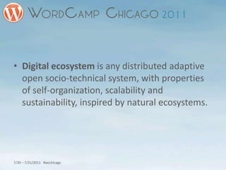 The Digital Eco System | PPTX | Social Networking | Internet