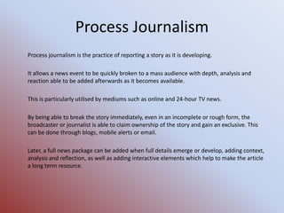 The digital newsroom presentation | PPTX