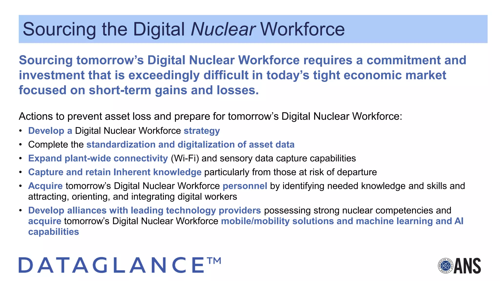 The Digital Nuclear Workforce | PDF