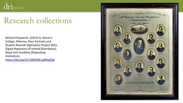 The Digital Repository of Ireland Digital Preservation and Research ...