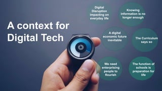 The Digital Technologies Curriculum | PPTX