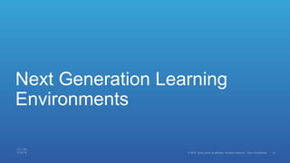 Cisco ICon Speaker Series: The digital transformation of education 05 ...