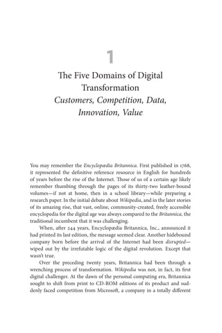 The Digital Transformation Playbook_ Rethink Your Business for the ...