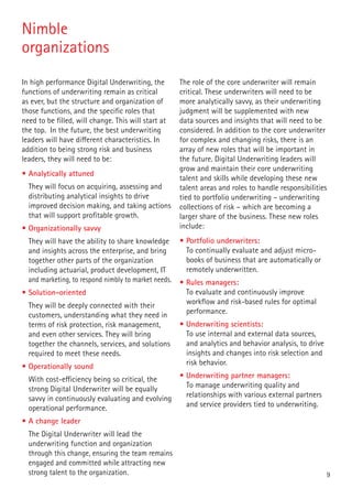 Insurance strategy: Evolving into a digital underwriter | PDF
