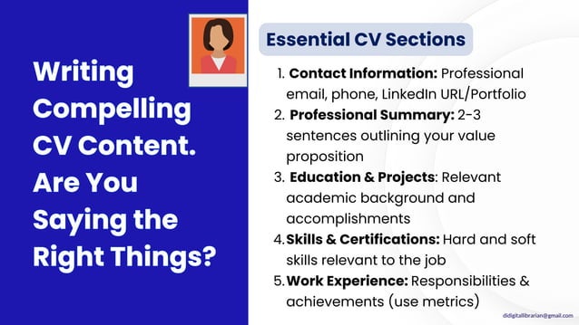 The Digital You - Crafting an Impressive CV and Online Presence - By ...