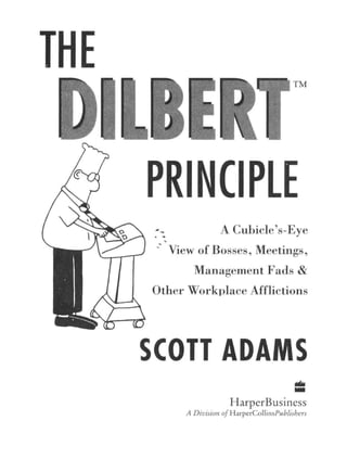 The dilbert principle scott adams | PDF
