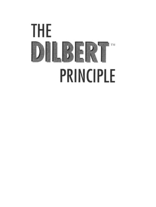 The dilbert principle scott adams | PDF