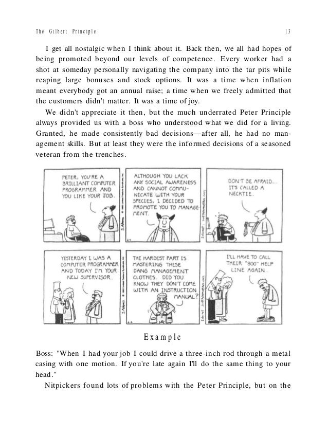 The dilbert principle scott adams