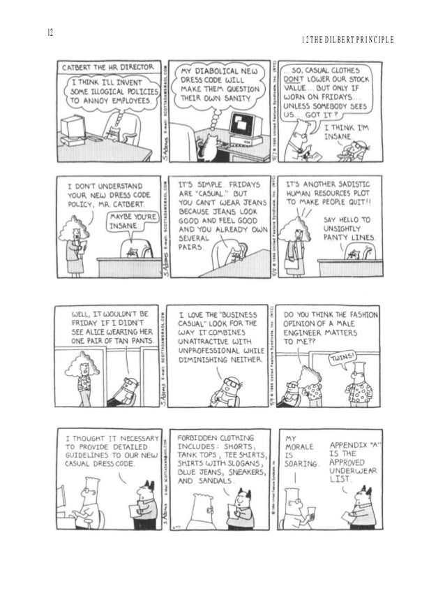 The dilbert principle scott adams