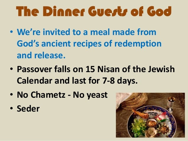 The dinner guests of god