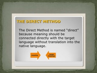 The direct method | PPTX