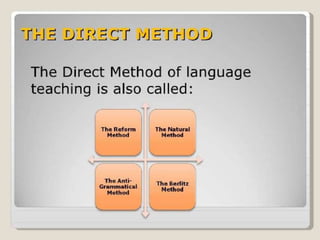 the use and principles direct method.pptx