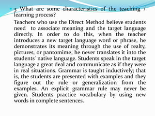 The direct method by beny i.n. nadeak, s.pd