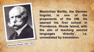 The Direct Method to English Language Teaching - Rais Abdessamad.pptx