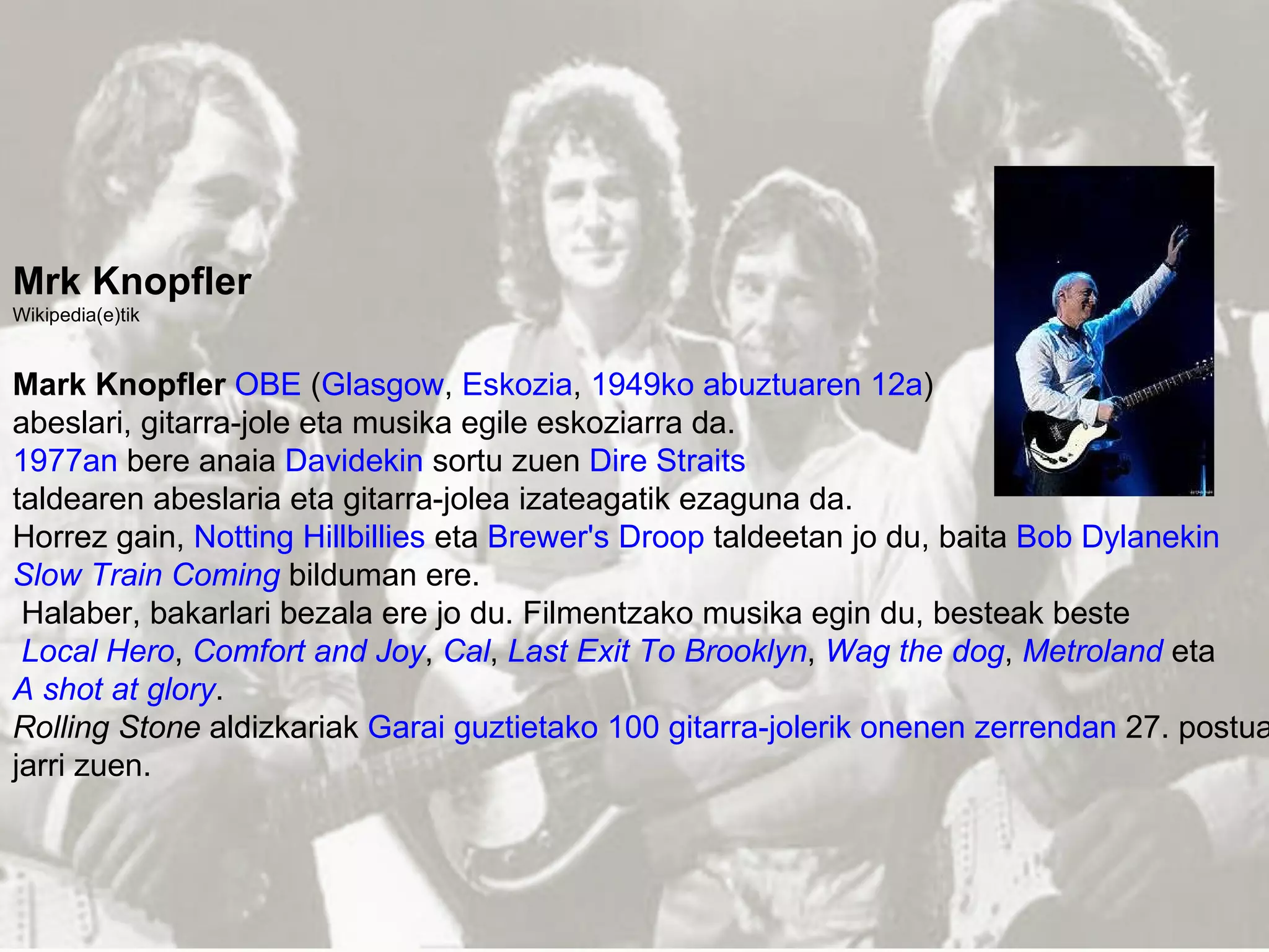 The dire straits | PPT
