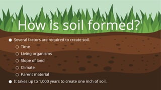The Dirt on Soil - 7th and 8th Grade Soil Info | PPT