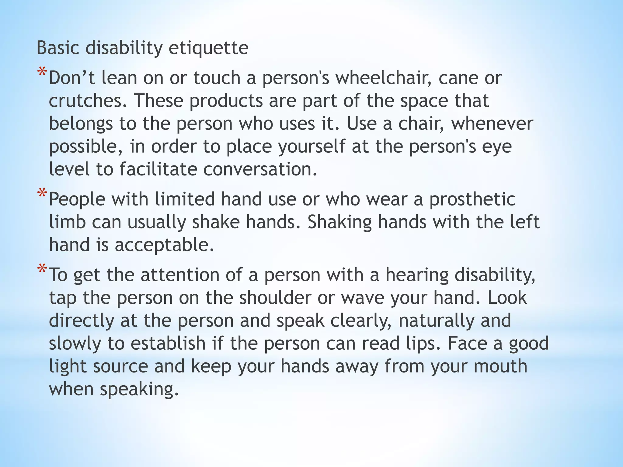 The disabled people in poland | PPTX