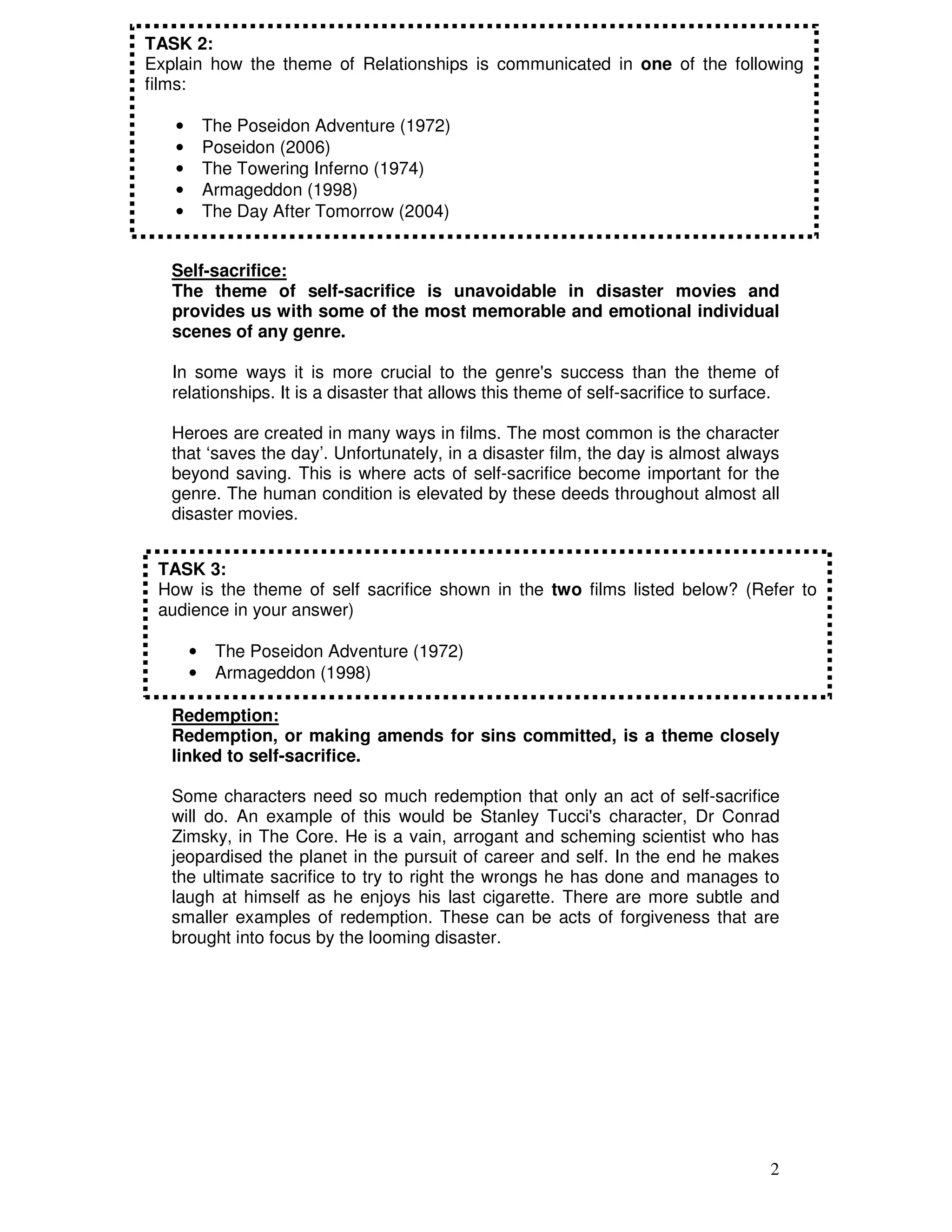 The disaster genre | PDF