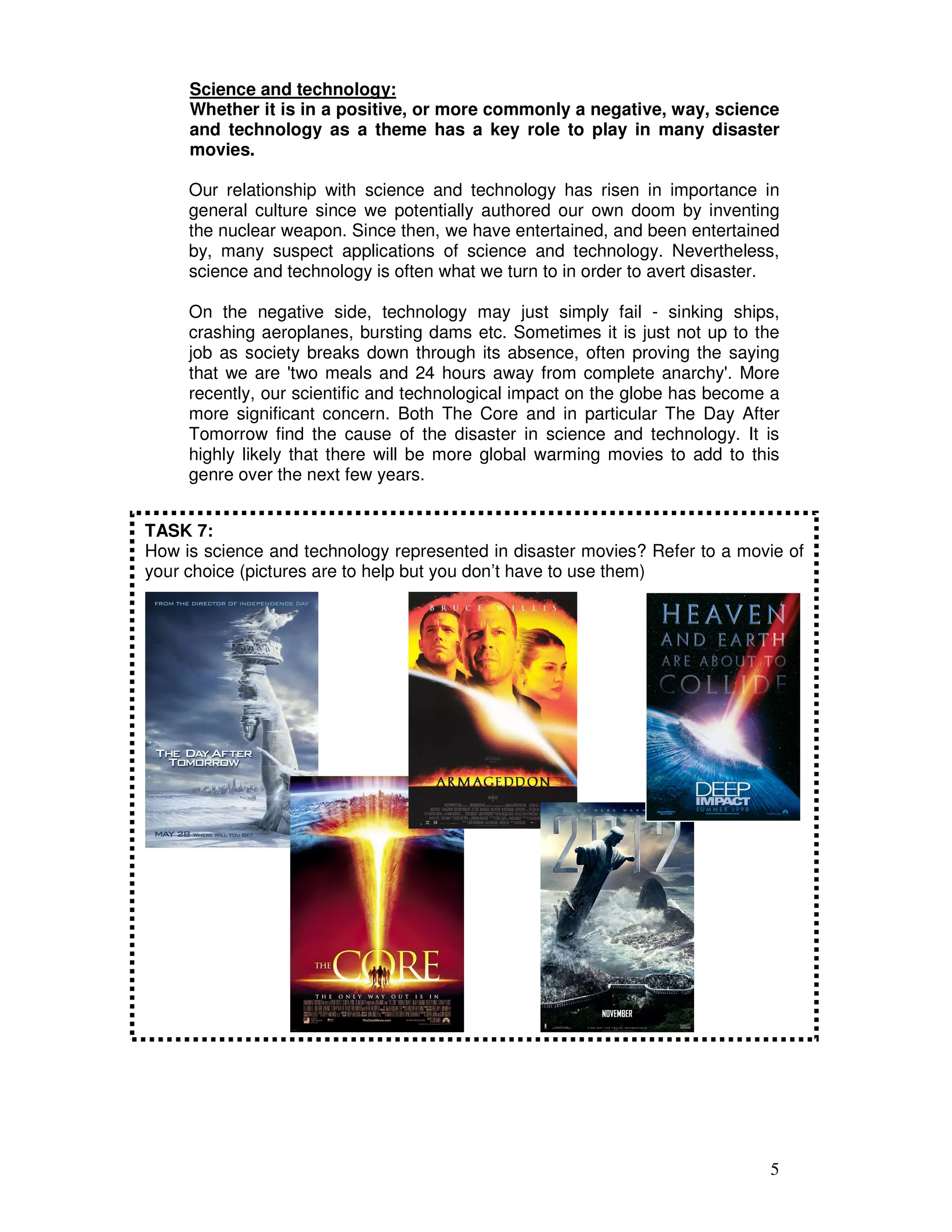 The disaster genre | PDF