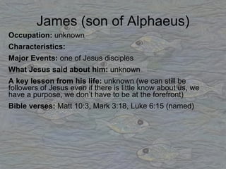 The disciples as role models | PPT