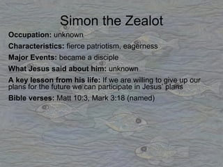 The disciples as role models | PPT