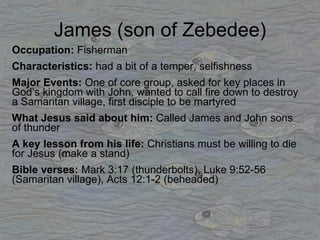 The disciples as role models | PPT