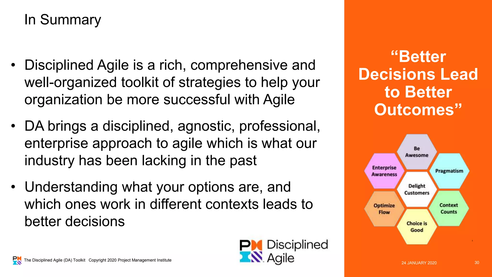 The disciplined agile toolkit | PPTX