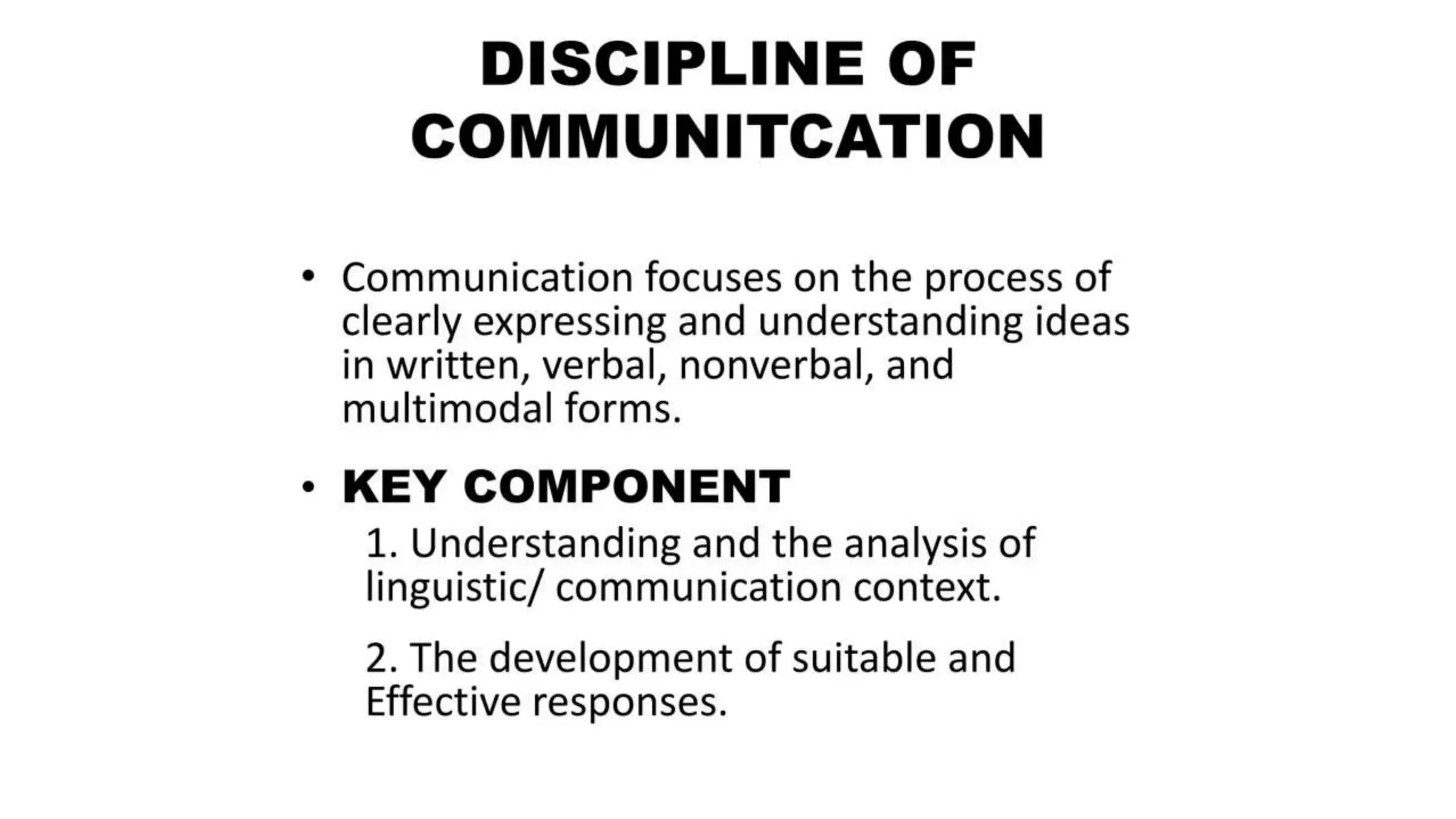 The Discipline of Communication.pptx
