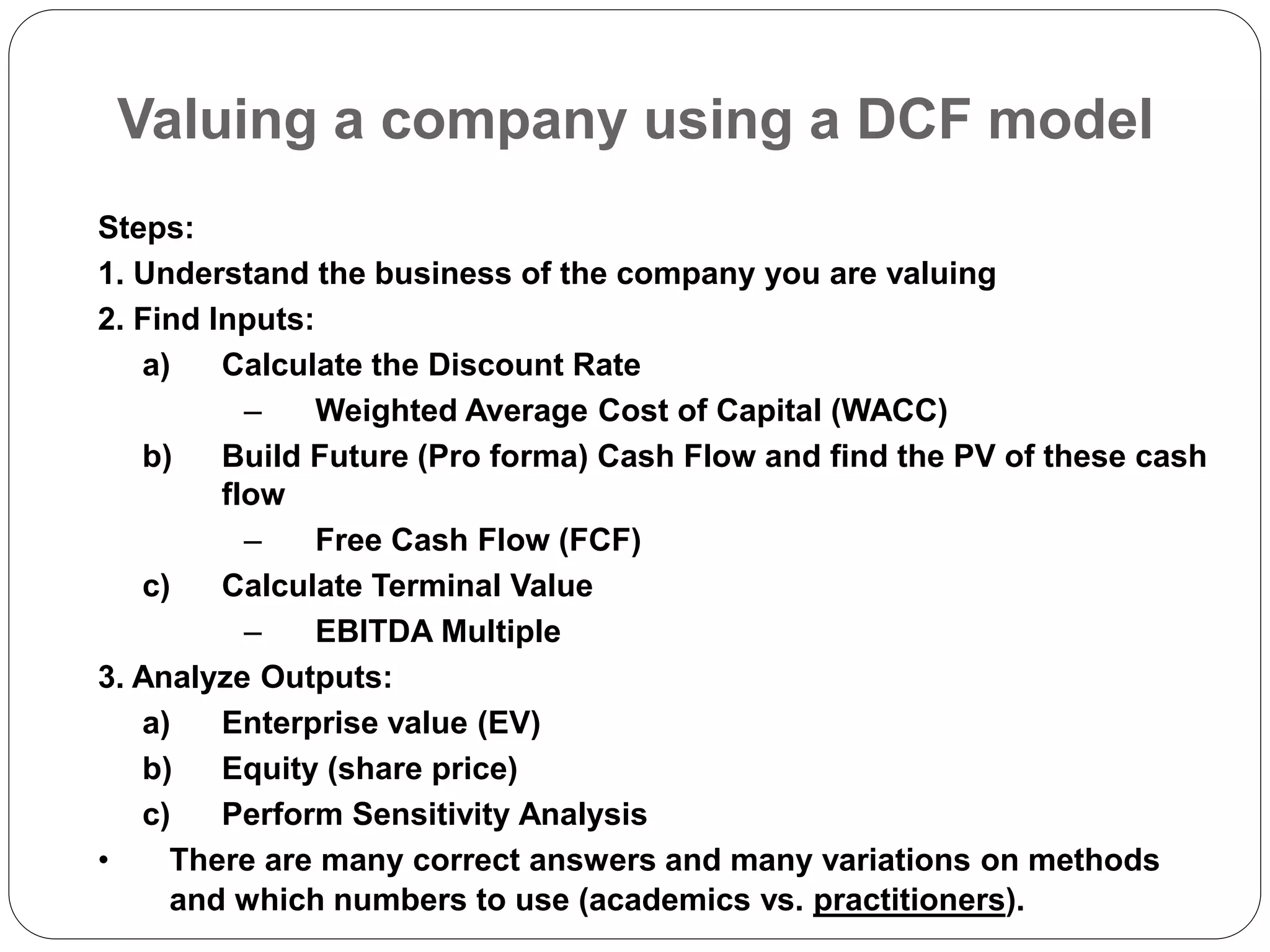 The Discounted Cash Flow Valuation.pptx