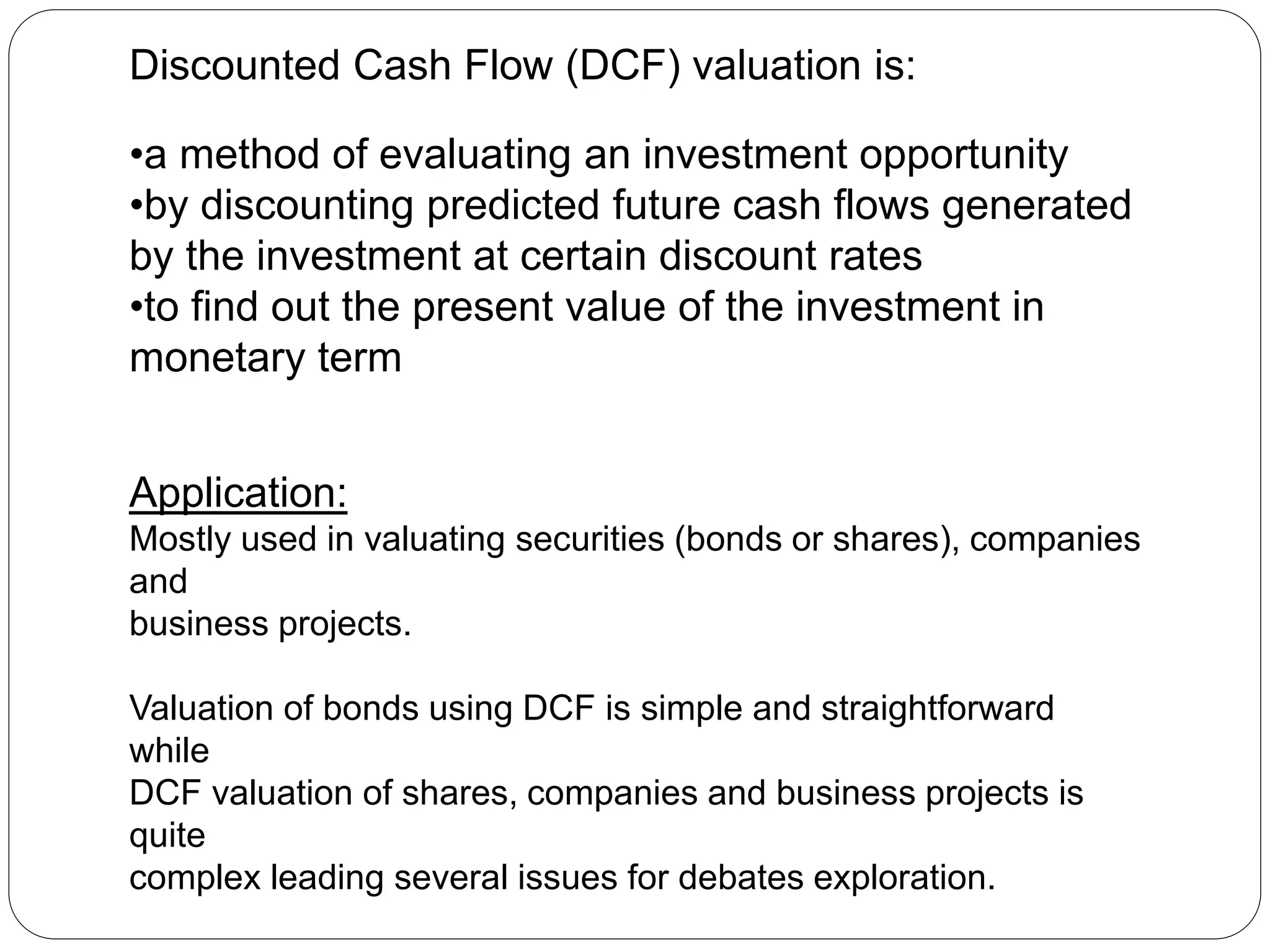 The Discounted Cash Flow Valuation.pptx