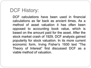 The Discounted Cash Flow Valuation.pptx