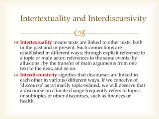 The Discourse - Historical Approach | PDF