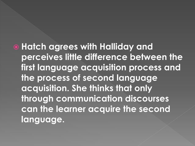 The Discourse Theory An Sla Theory Ppt