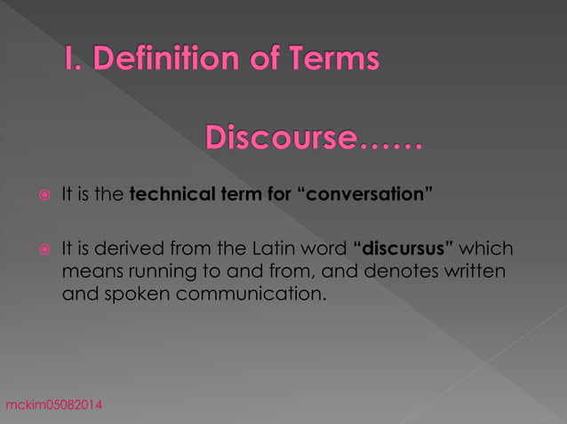 The Discourse Theory-an SLA Theory | PPTX