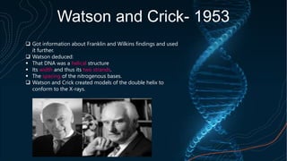 The Discovery of DNA | PPTX