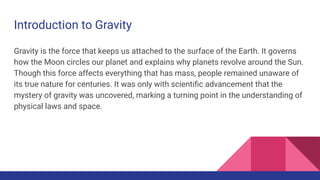 The Discovery of Gravity and the Force That Shapes the Universe | PDF