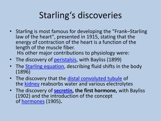 The discovery of hormone | PPTX