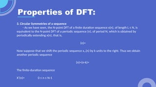The Discrete Fourier Transform by Group 7..pptx