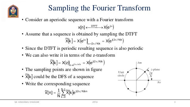The discrete fourier transform (dsp) 4 The discrete fourier transform (dsp) 4