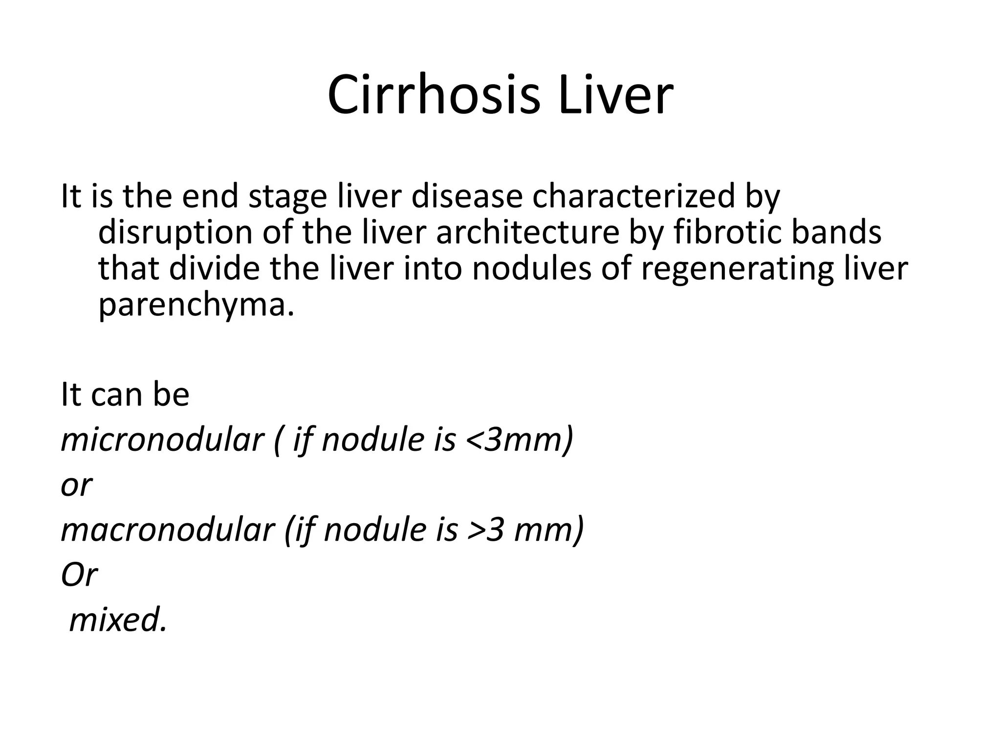 The diseases of the hepatobiliary system | PPTX