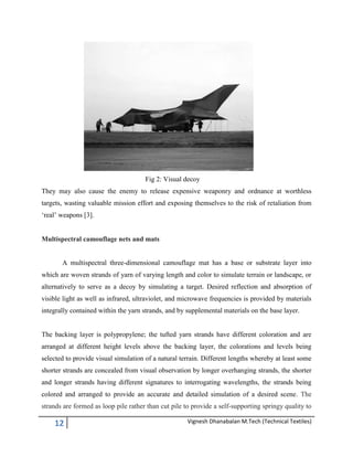 The disguise textiles (camouflage) by vignesh dhanabalan | PDF