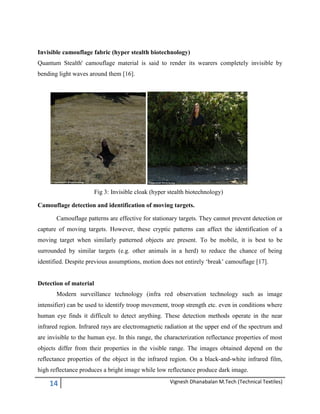 The disguise textiles (camouflage) by vignesh dhanabalan | PDF