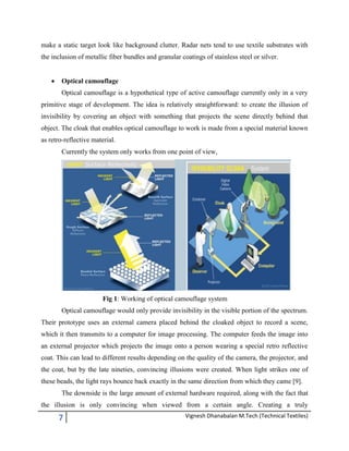 The disguise textiles (camouflage) by vignesh dhanabalan | PDF